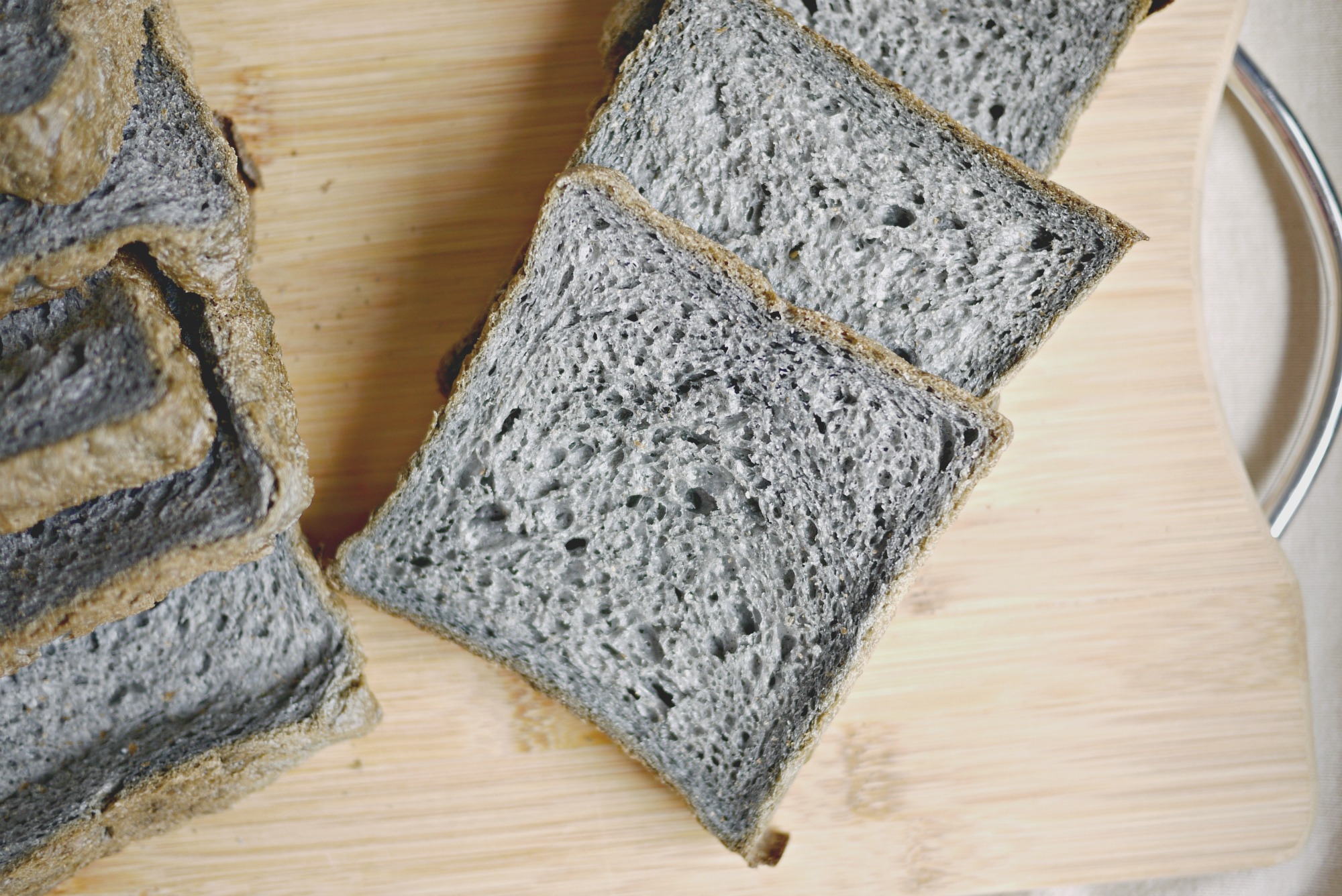 Bamboo Charcoal Potato Bread Loaf – MONO and CO