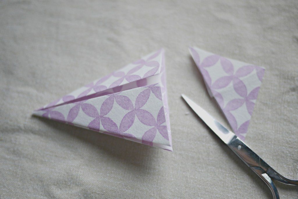 Behind the Scenes : Origami Diamonds – MONO and CO